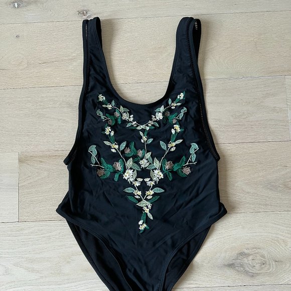 Missguided | Swim | Missguided Floral Embroidered Swimsuit | Poshmark